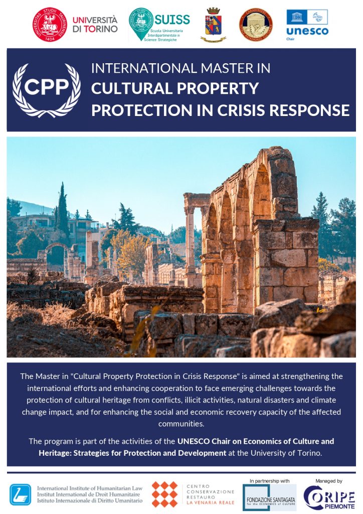 Master in Cultural Property Protection in Crisis Response – Istituto ...